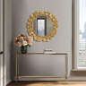 Martha Stewart Eden Gingko Leaf Round Wall Mirror 30.5" & Reviews - Wayfair Canada